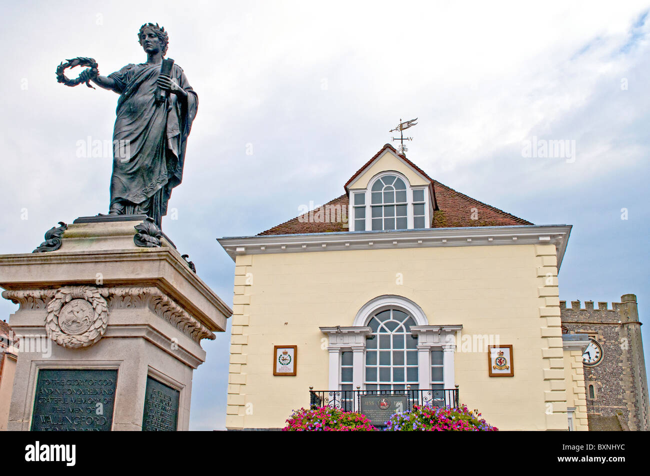 Place de la ville de wallingford Banque de photographies et d’images à ...