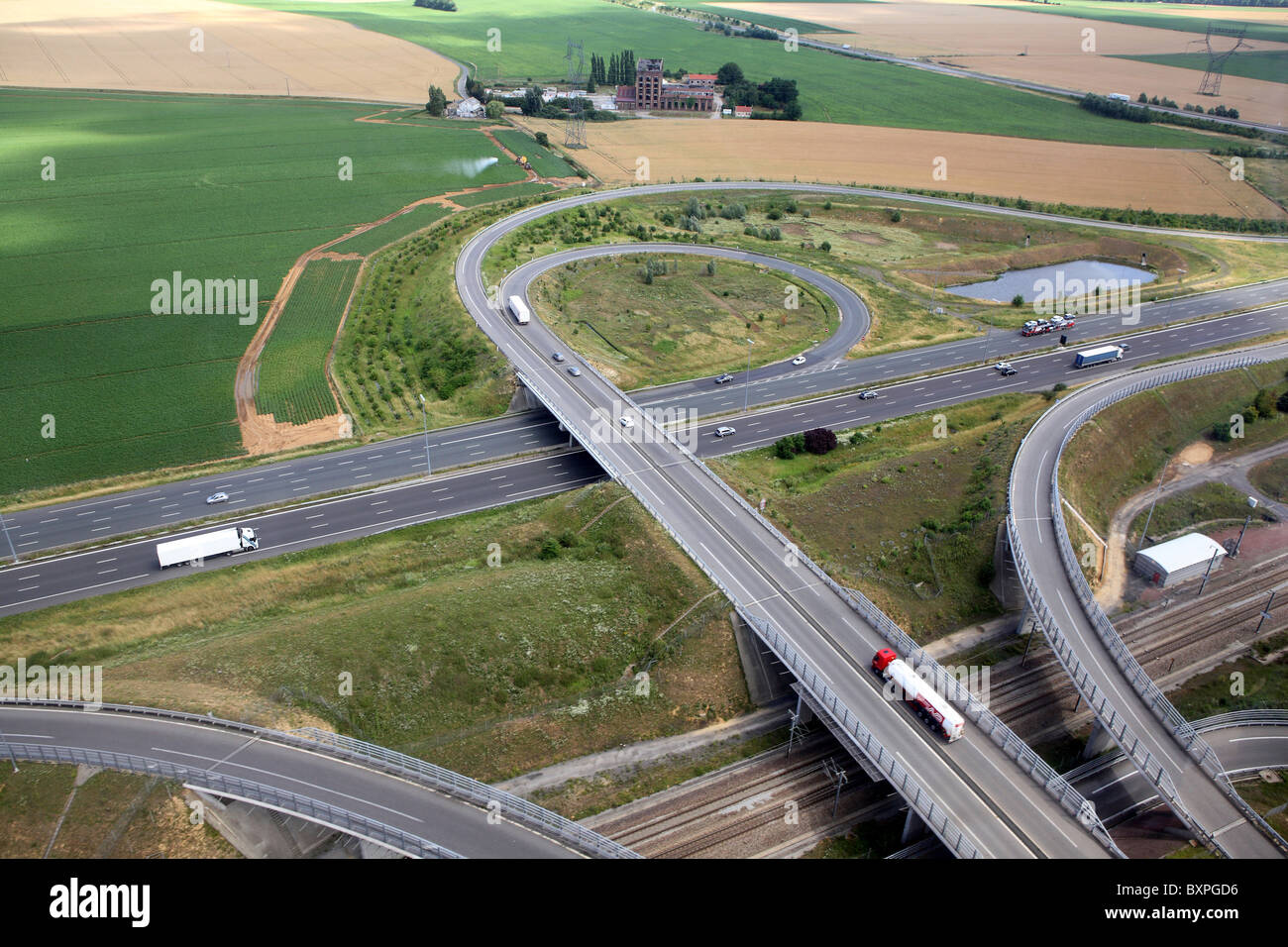 Autoroute a1 france Banque de photographies et d’images à haute ...