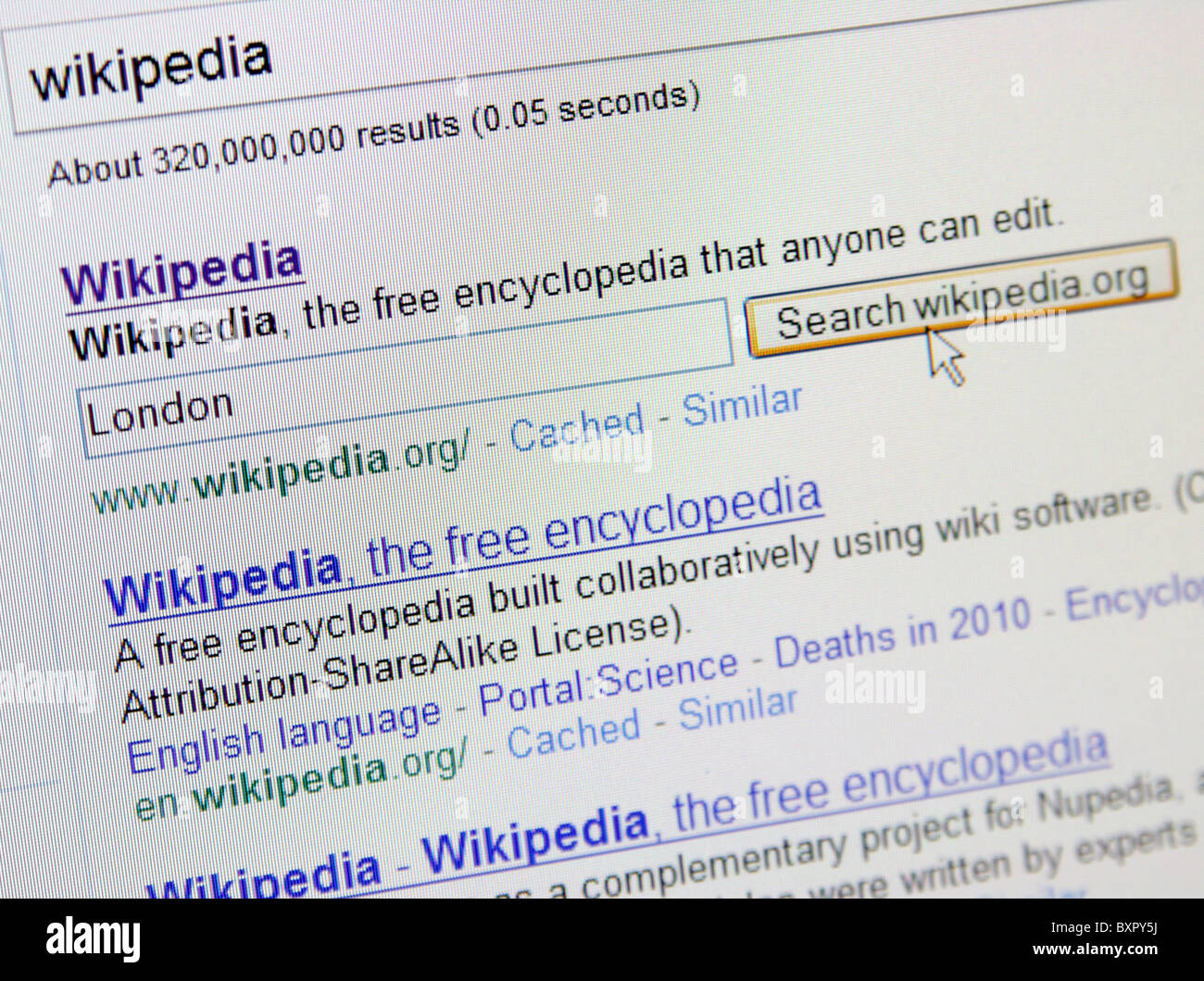 Wikipedia logo Banque de photographies et d’images à haute résolution ...