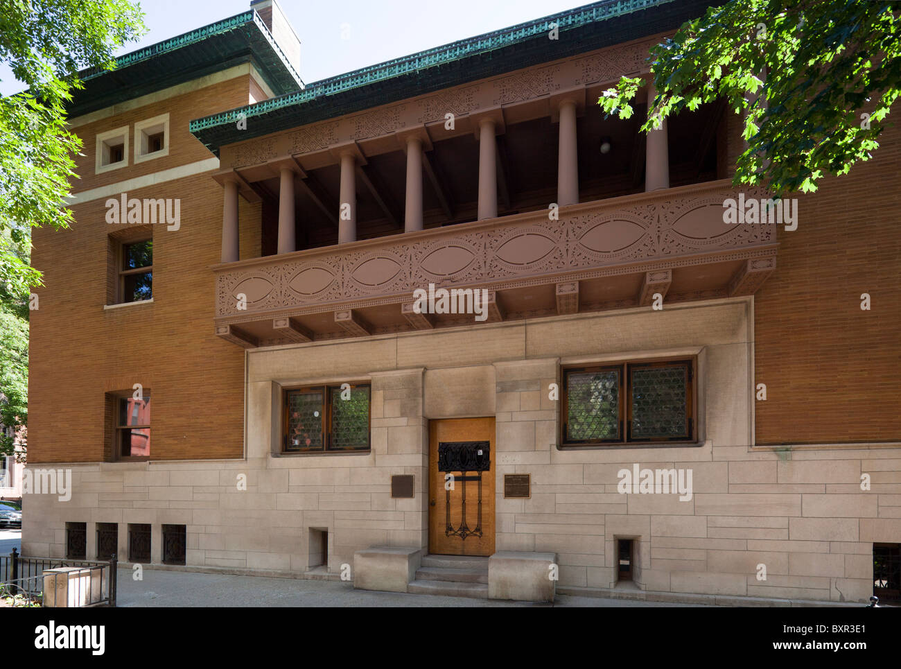Charnley Persky house par Frank Lloyd Wright et Louis Sullivan, Chicago ...