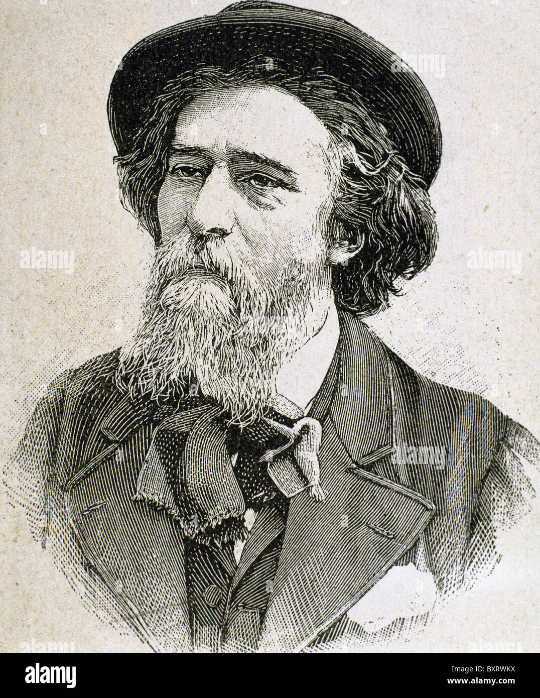 Alphonse daudet 1840 1897 Banque de photographies et d’images à haute ...