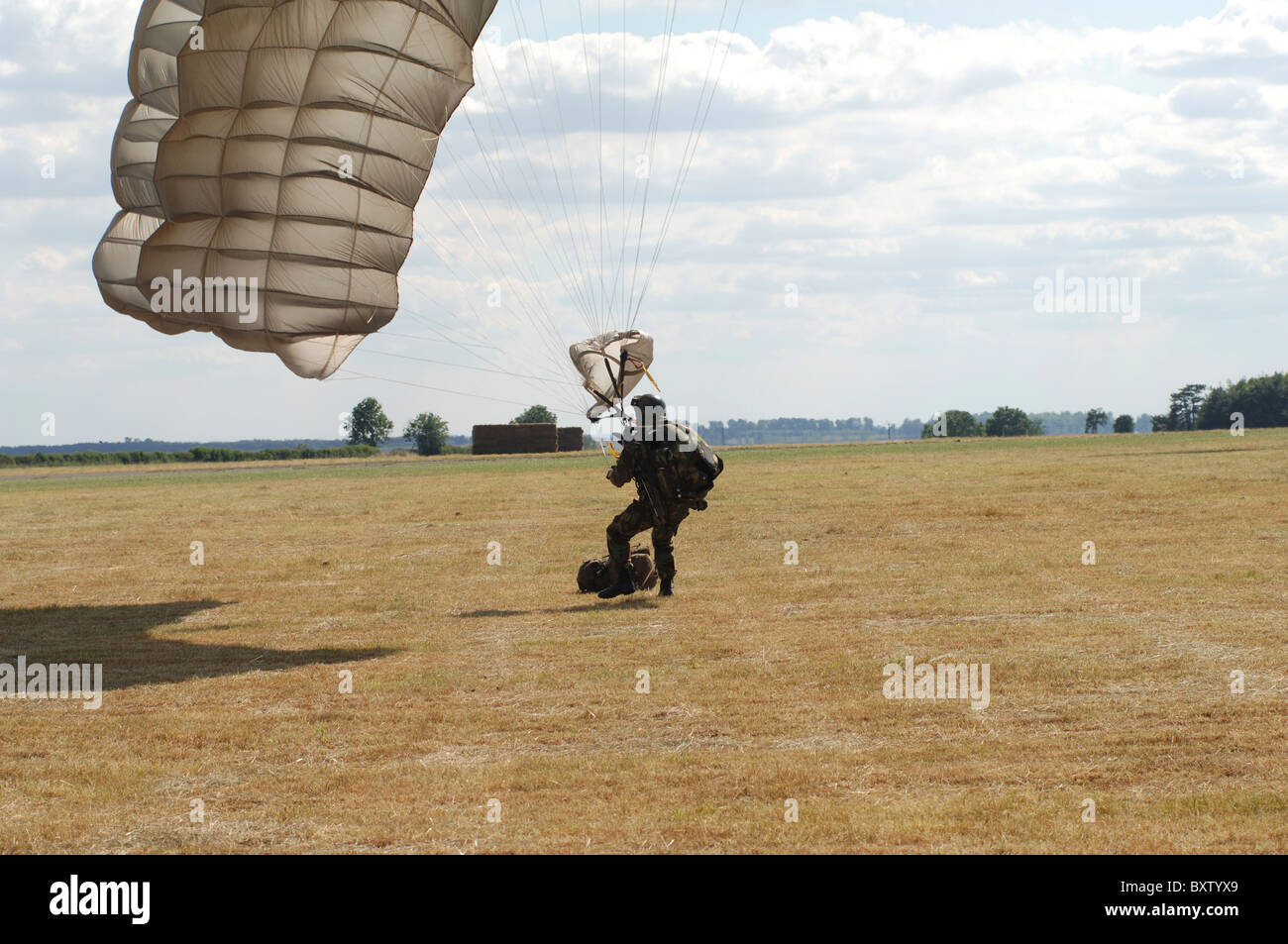 Pathfinder platoon of 16 air assault brigade parachute regiment Banque ...