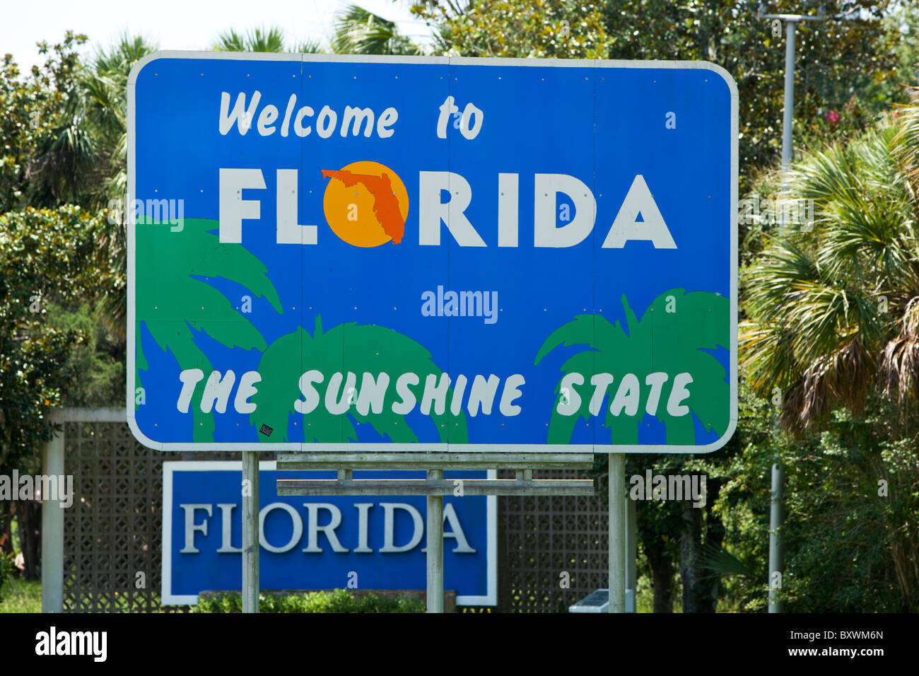 Welcome to florida Banque de photographies et d’images à haute ...