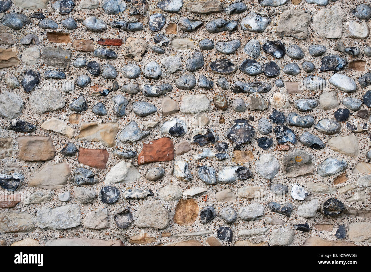 Mur de silex traditionnel Banque de photographies et d’images à haute ...