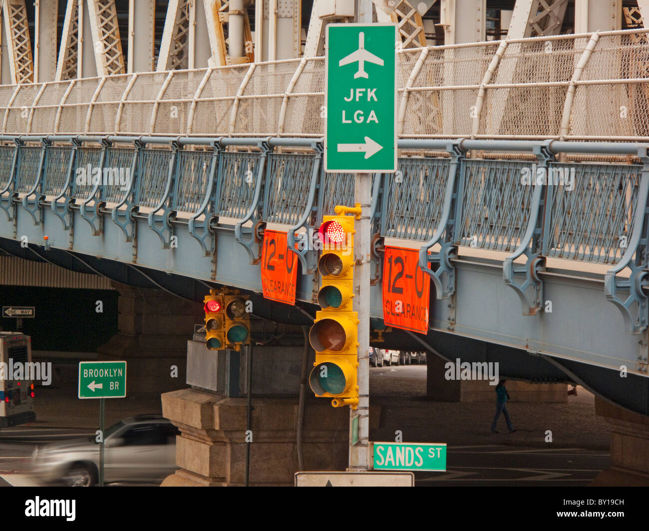 Jfk airport street sign Banque de photographies et d’images à haute ...