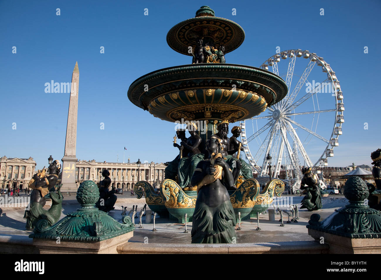 Grande roue de paris concorde Banque de photographies et d’images à ...
