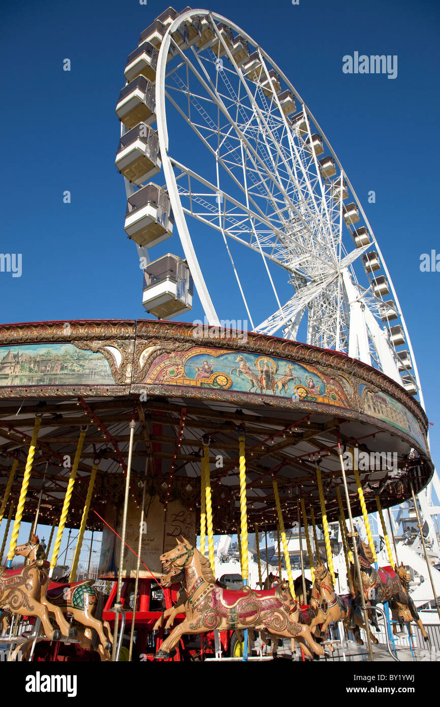 Grande roue de paris concorde Banque de photographies et d’images à ...
