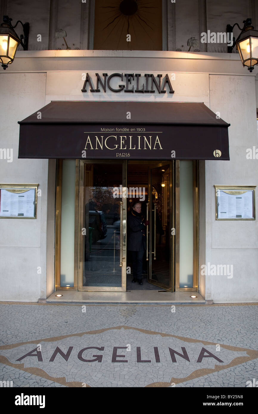 Angelina paris chocolate Banque de photographies et d’images à haute ...