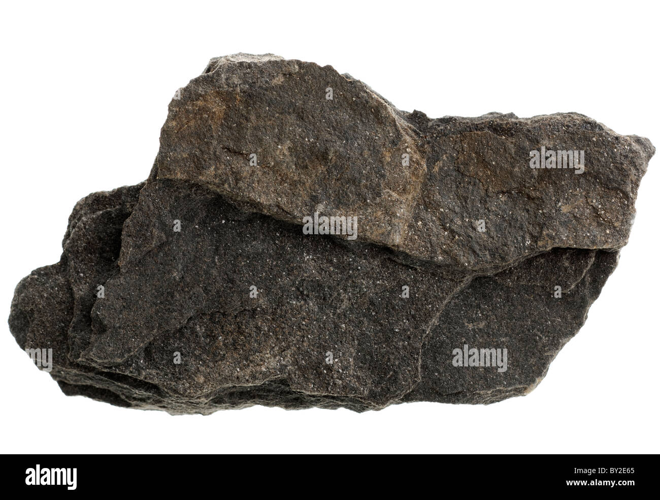 Mudstone sedimentary rock sample Banque de photographies et d’images à ...