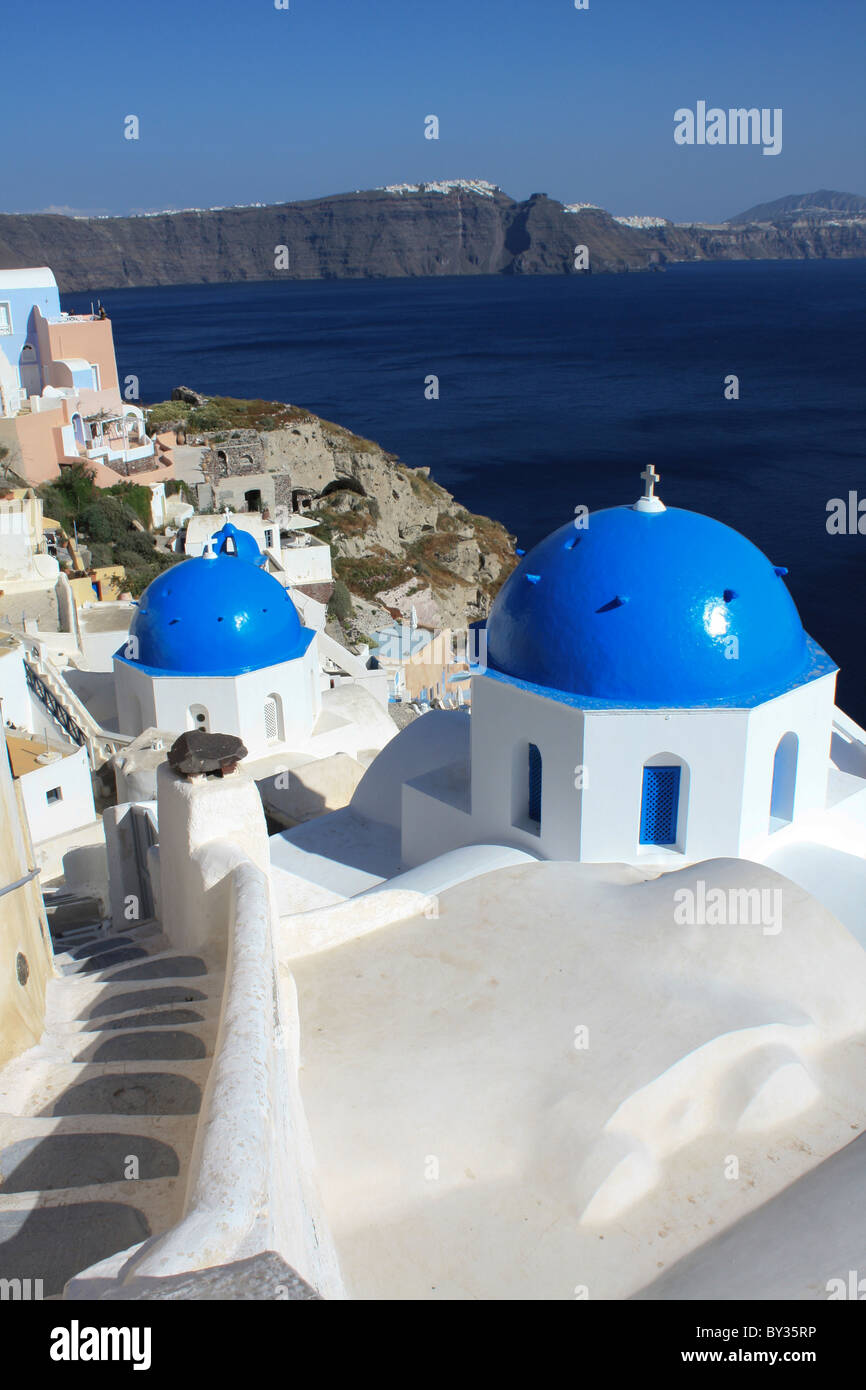 Santorini kyklades Banque de photographies et d’images à haute ...