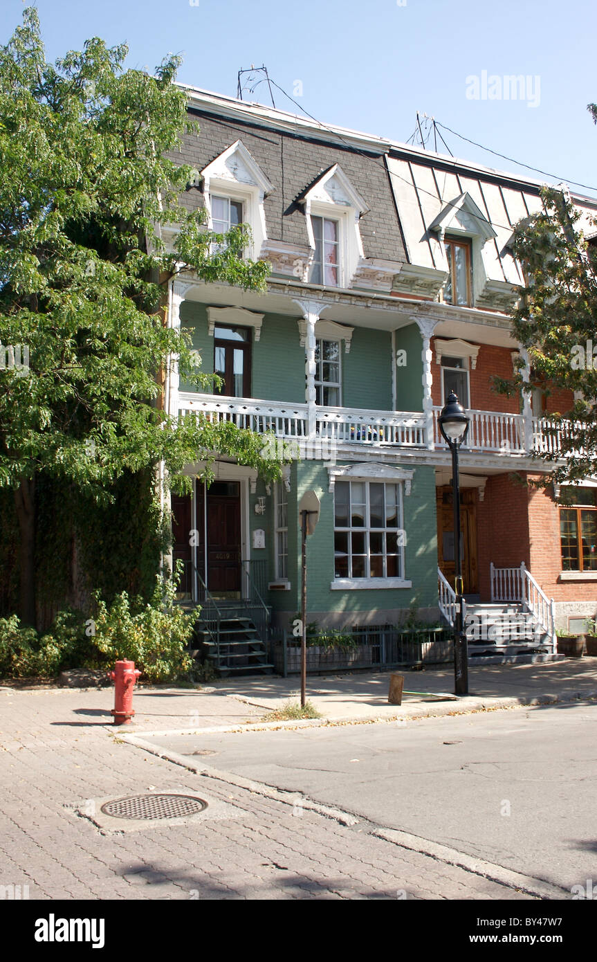 Montreal houses Banque de photographies et d’images à haute résolution ...