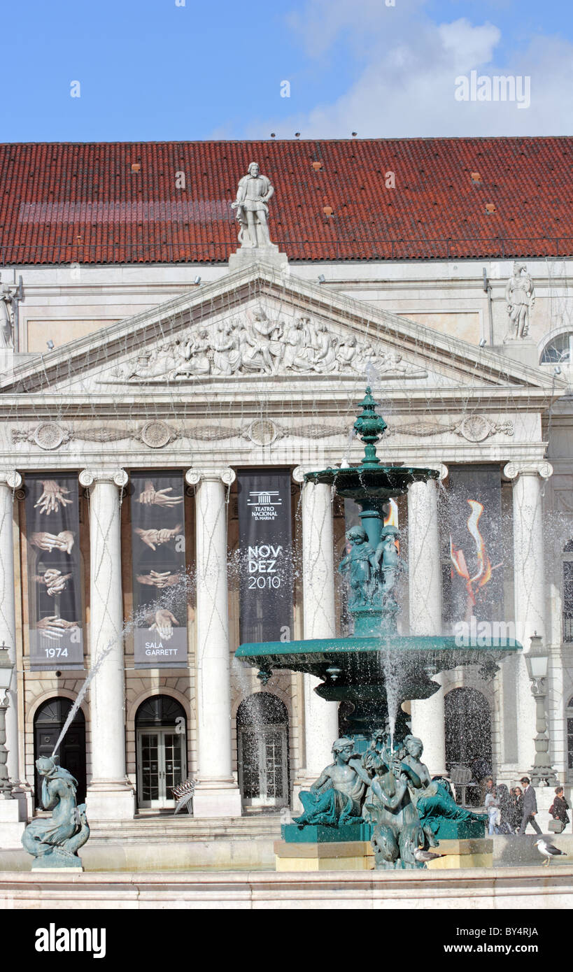 Teatro nacional de dona maria ii Banque de photographies et d’images à ...