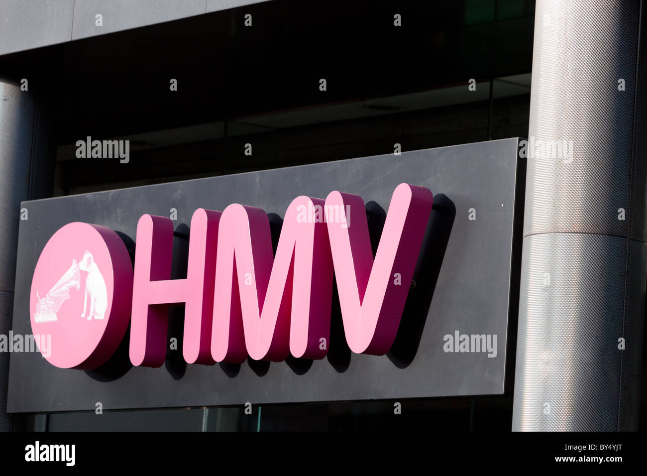 Hmv logo Banque de photographies et d’images à haute résolution - Alamy