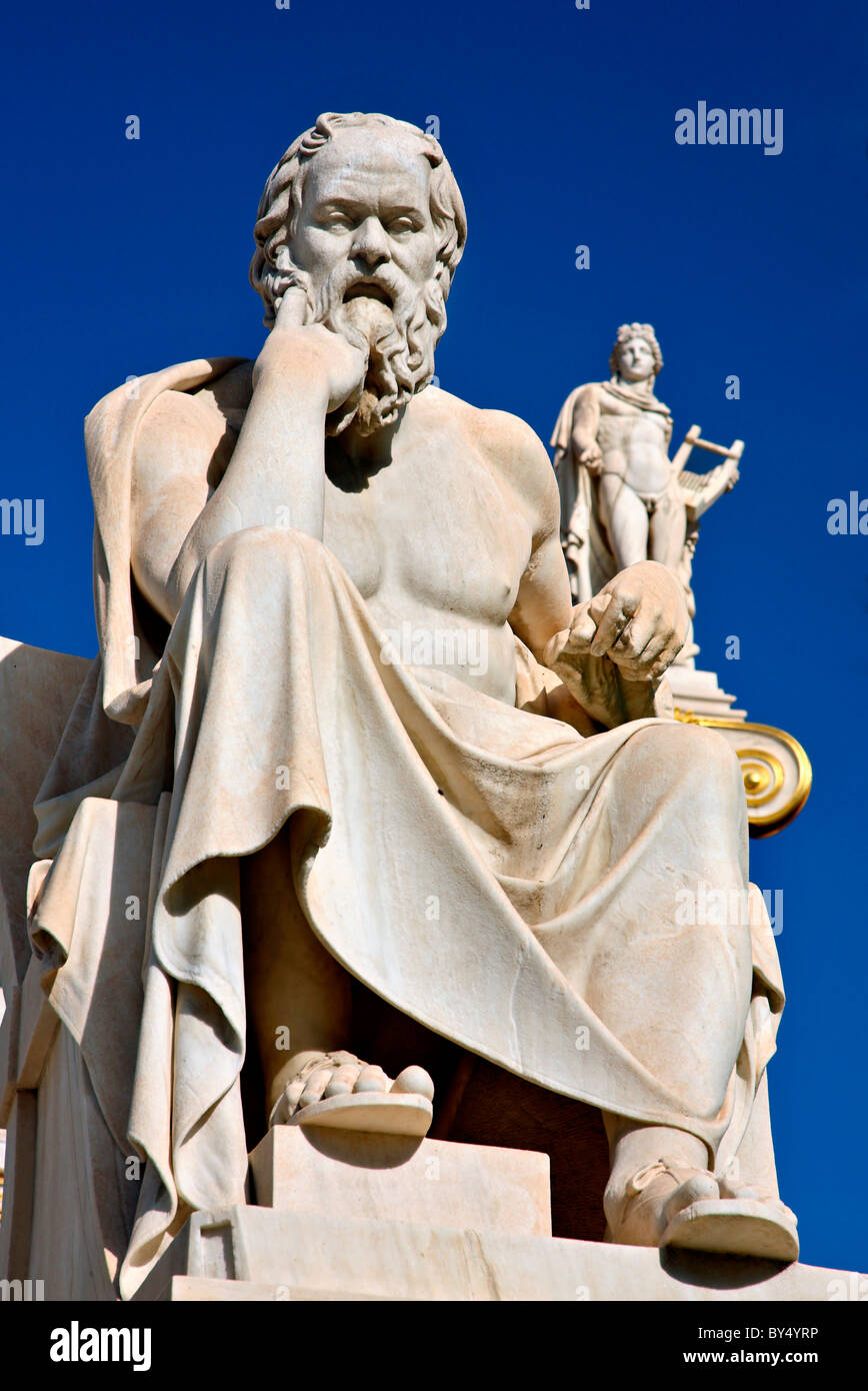 Statue de platon le penseur Banque de photographies et d’images à haute ...