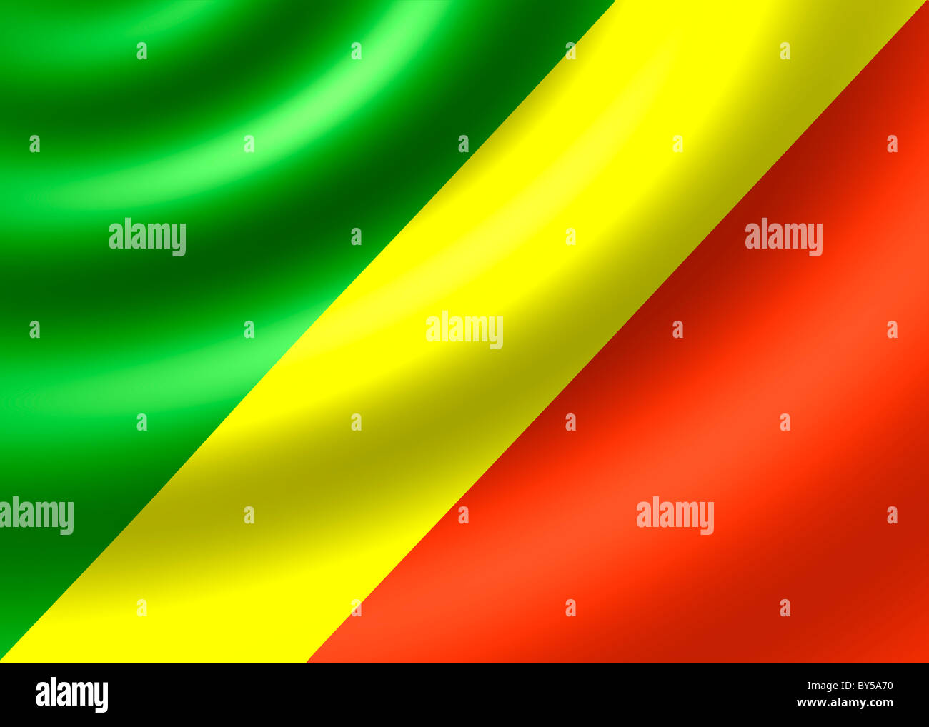 Flag congo brazzaville Banque de photographies et d’images à haute ...