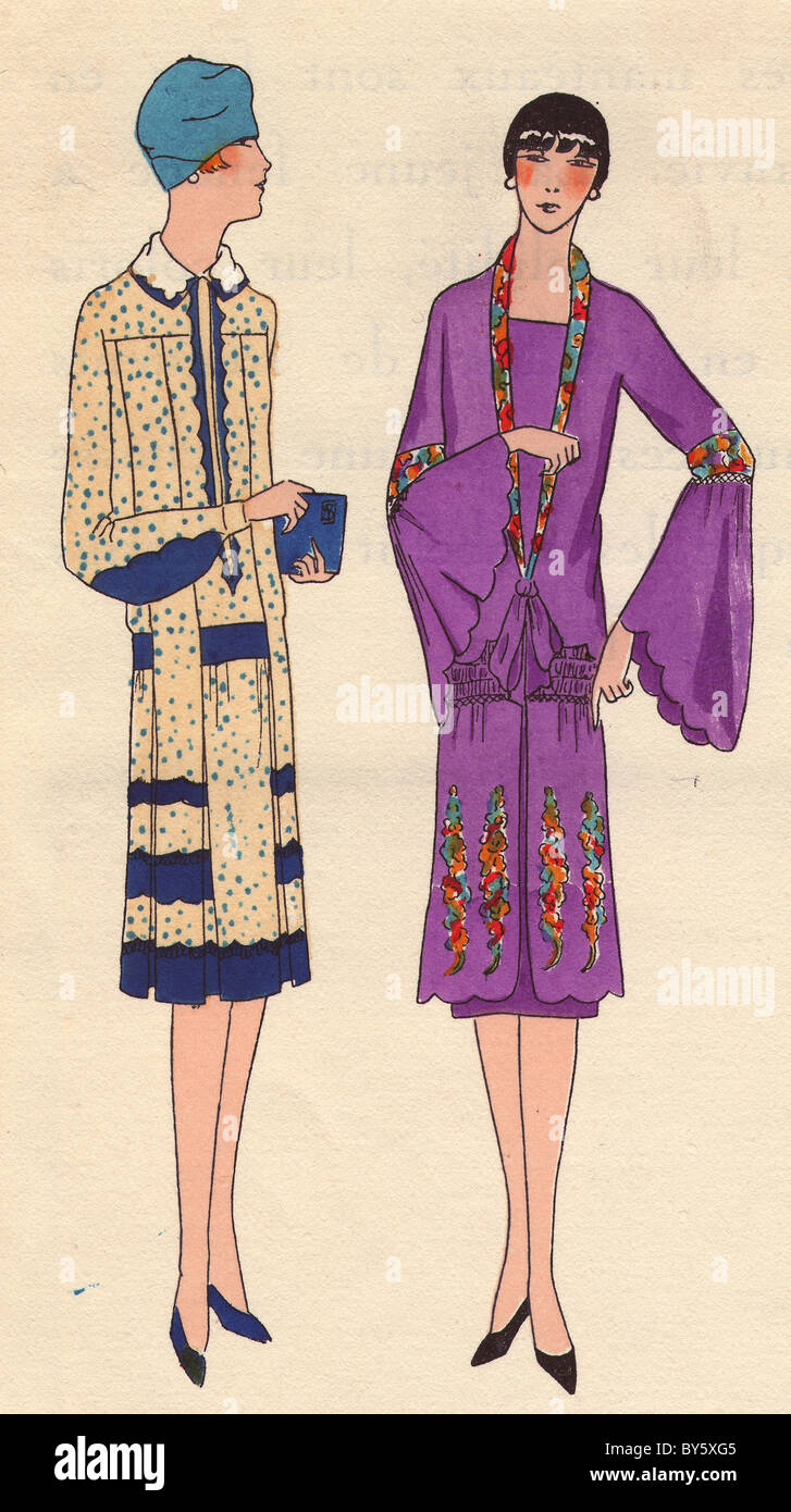 Womens fashion 1920s Banque de photographies et d’images à haute ...