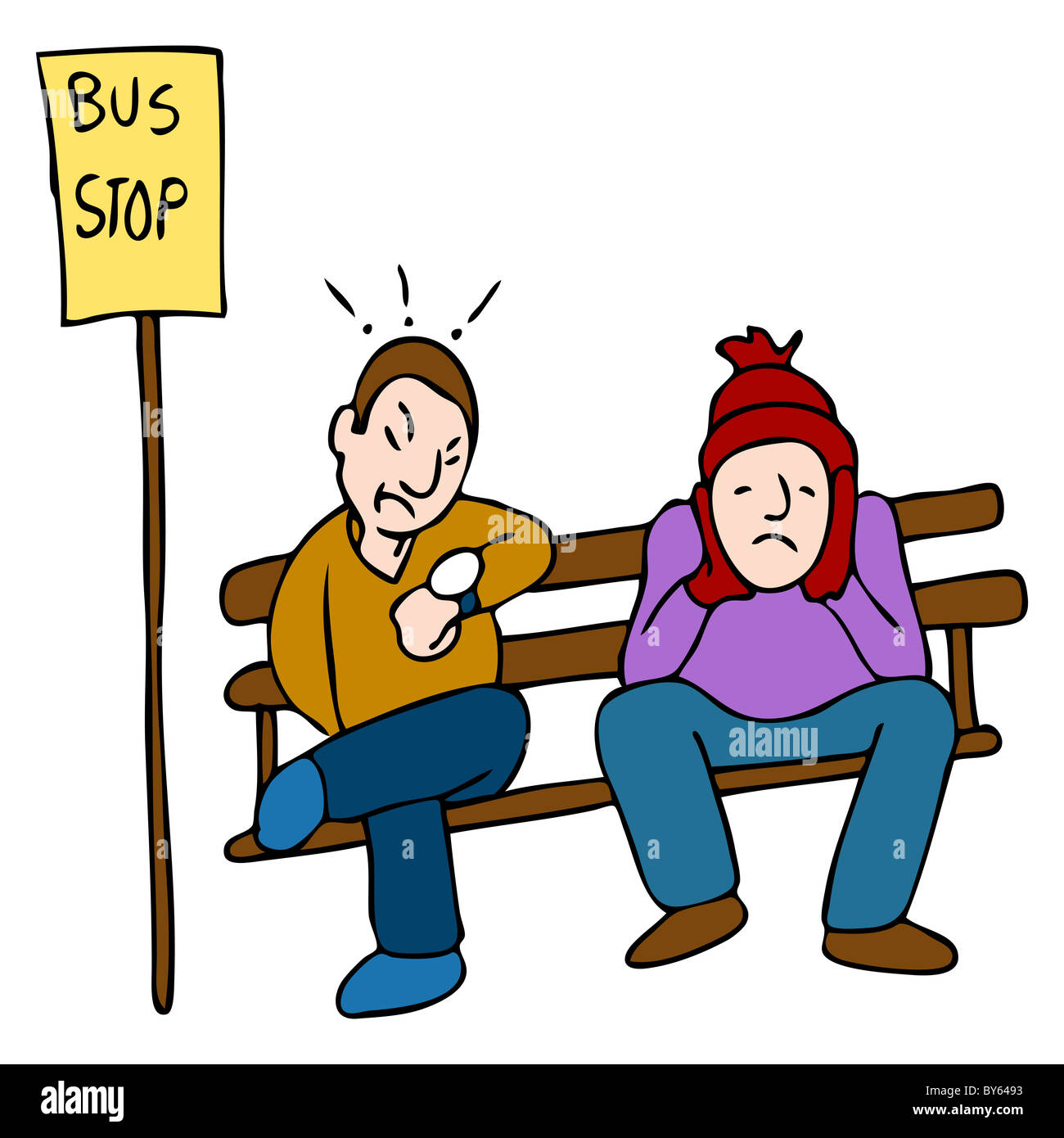 Retard clipart Banque d'images détourées - Alamy