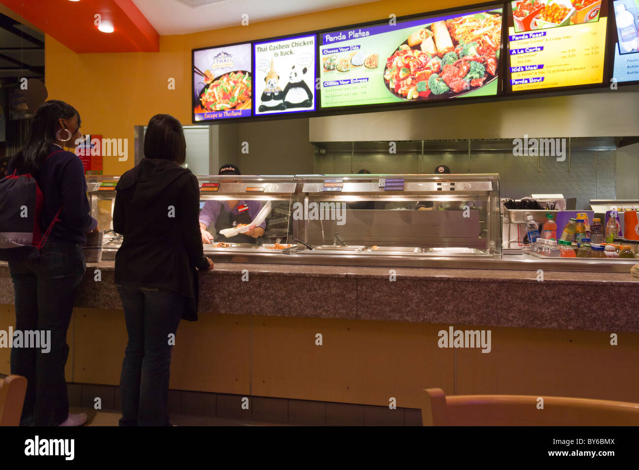 Panda restauration rapide comptoir, Ogilvie Transportation Center ...