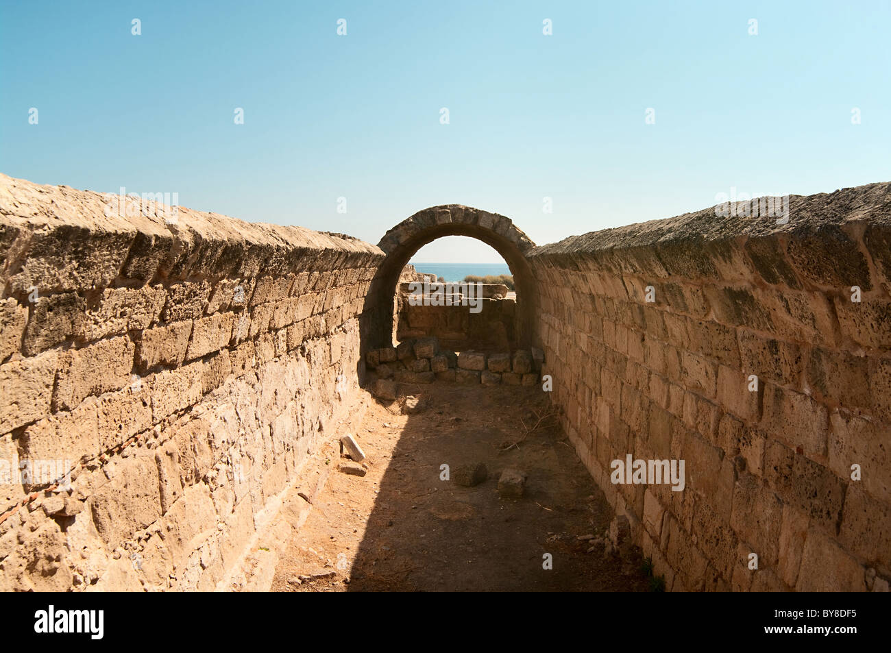 Salamine en Chypre du Nord : les ruines romaines de l'ancienne ville ...