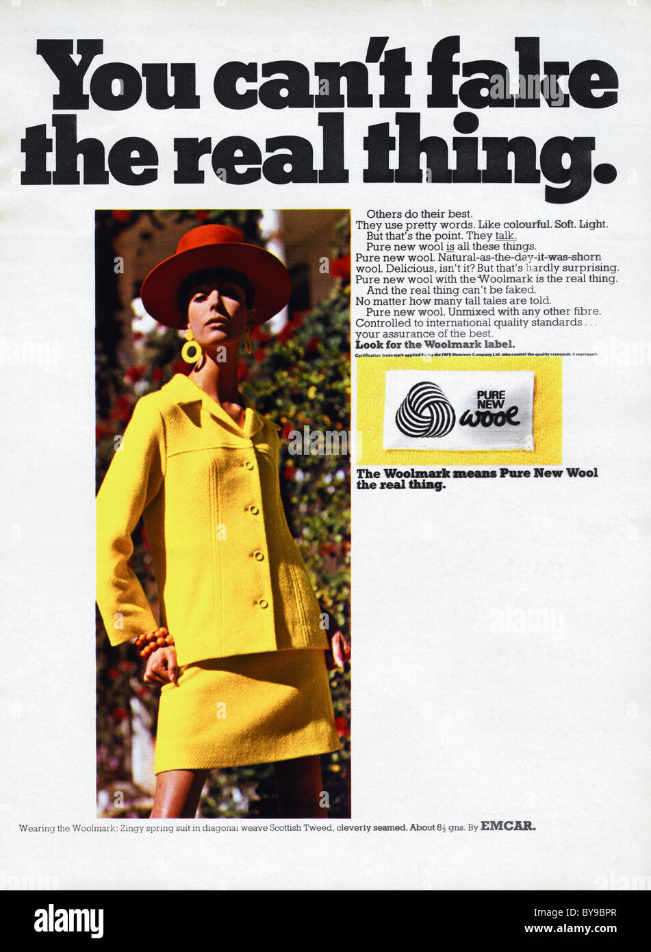 Woolmark pure new wool Banque de photographies et d’images à haute résolution - Alamy