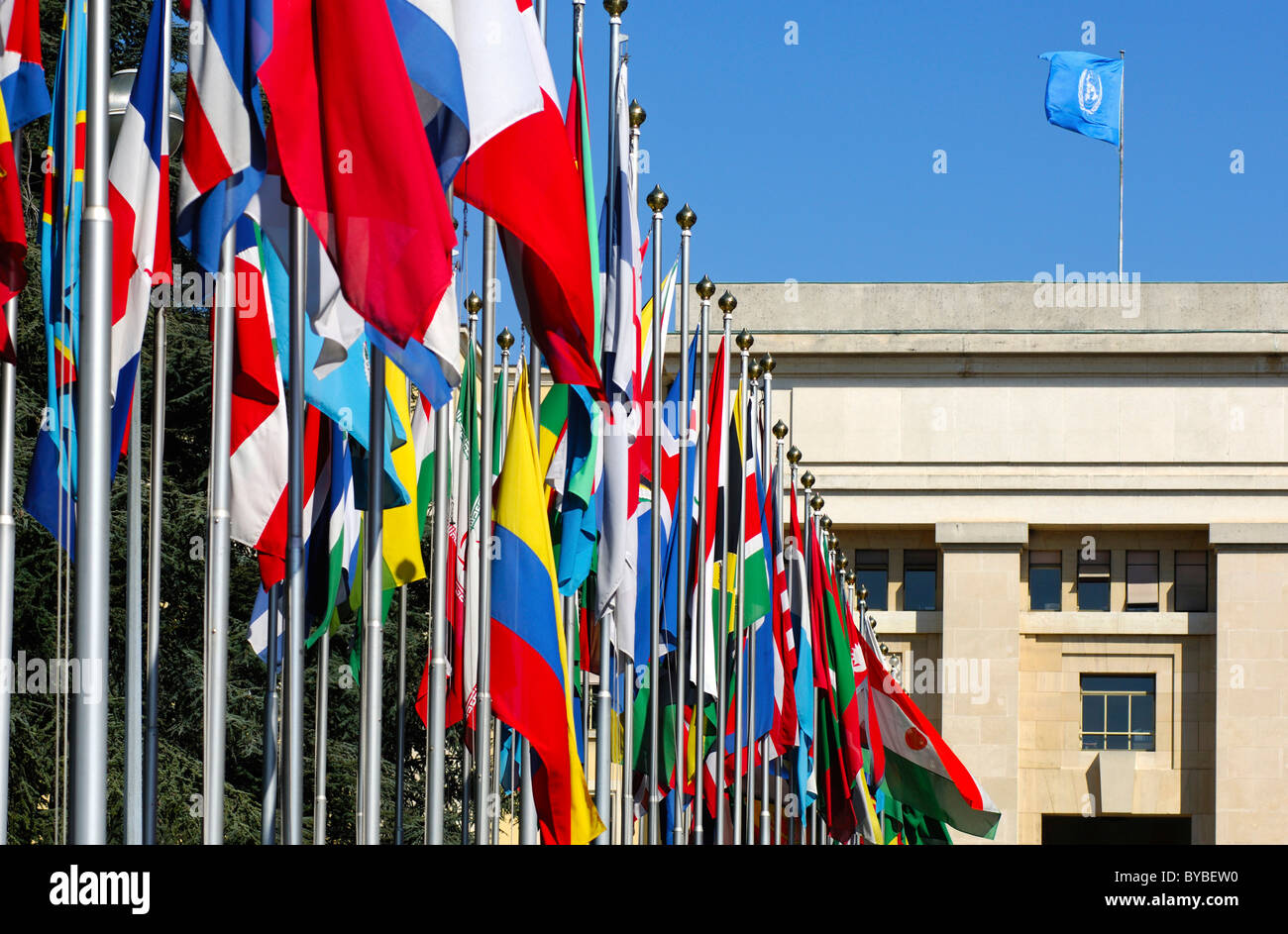 Flags of the world united nations Banque de photographies et d’images à ...