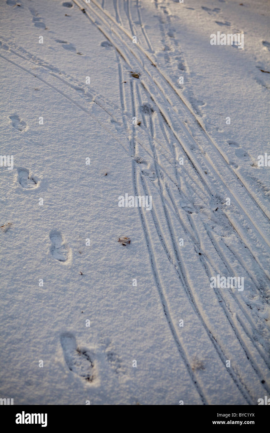 Neige croustillante Banque de photographies et d’images à haute ...