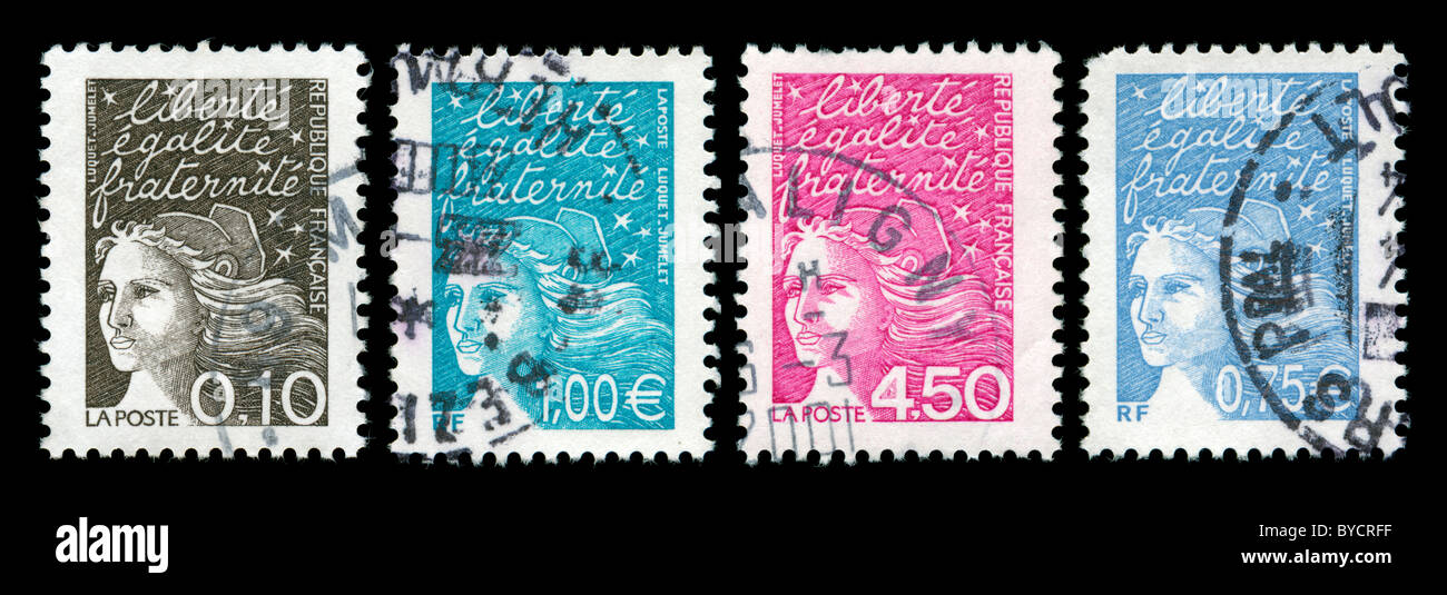 France stamp marianne Banque de photographies et d’images à haute ...