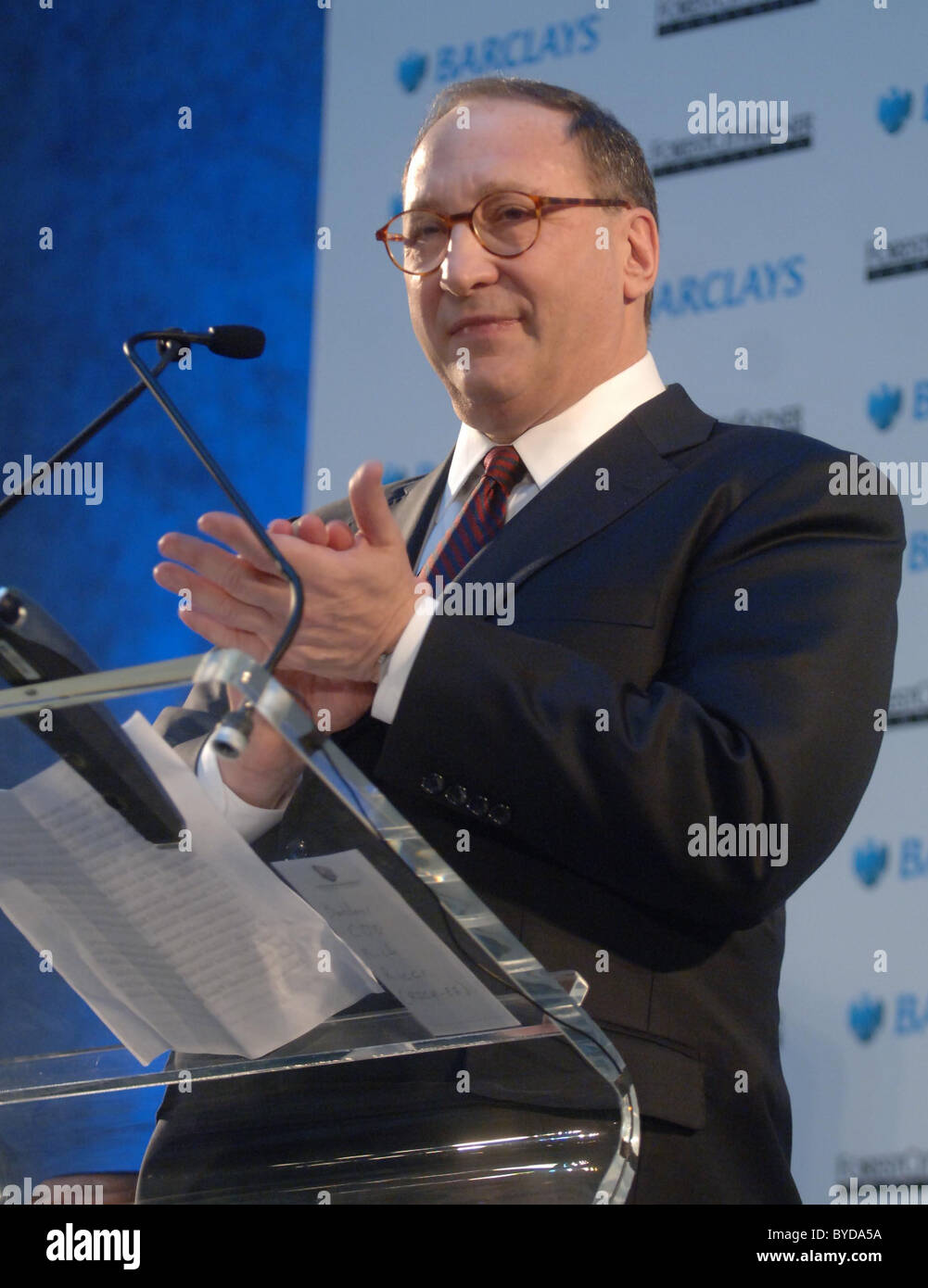 Bruce Ratner au Brooklyn Museum pour la désignation du nouveau stade ...