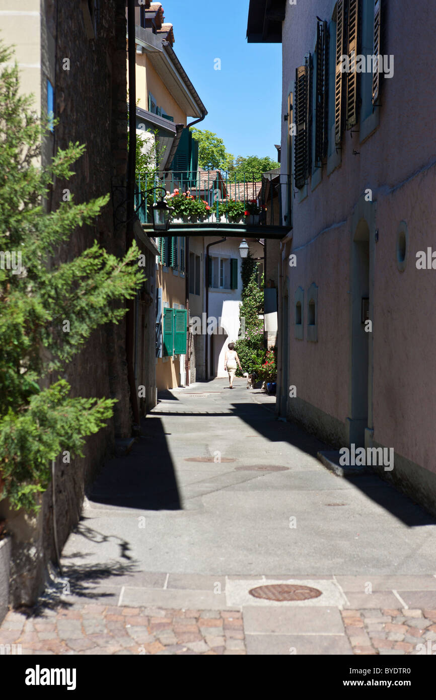 Saint prex switzerland vaud lake Banque de photographies et d’images à ...