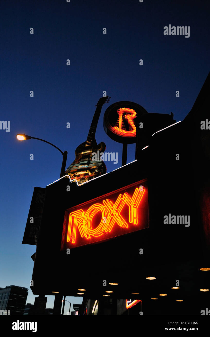 The roxy night club Banque de photographies et d’images à haute ...