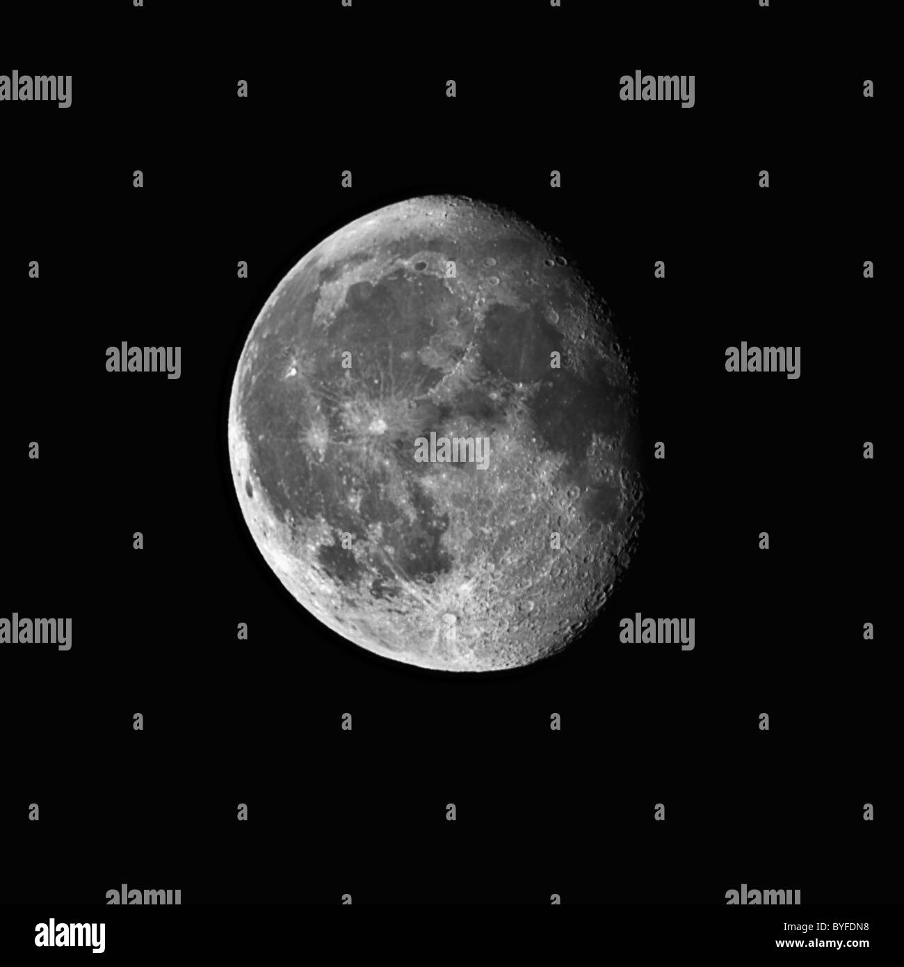 Lune gibbeuse Banque de photographies et d’images à haute résolution ...