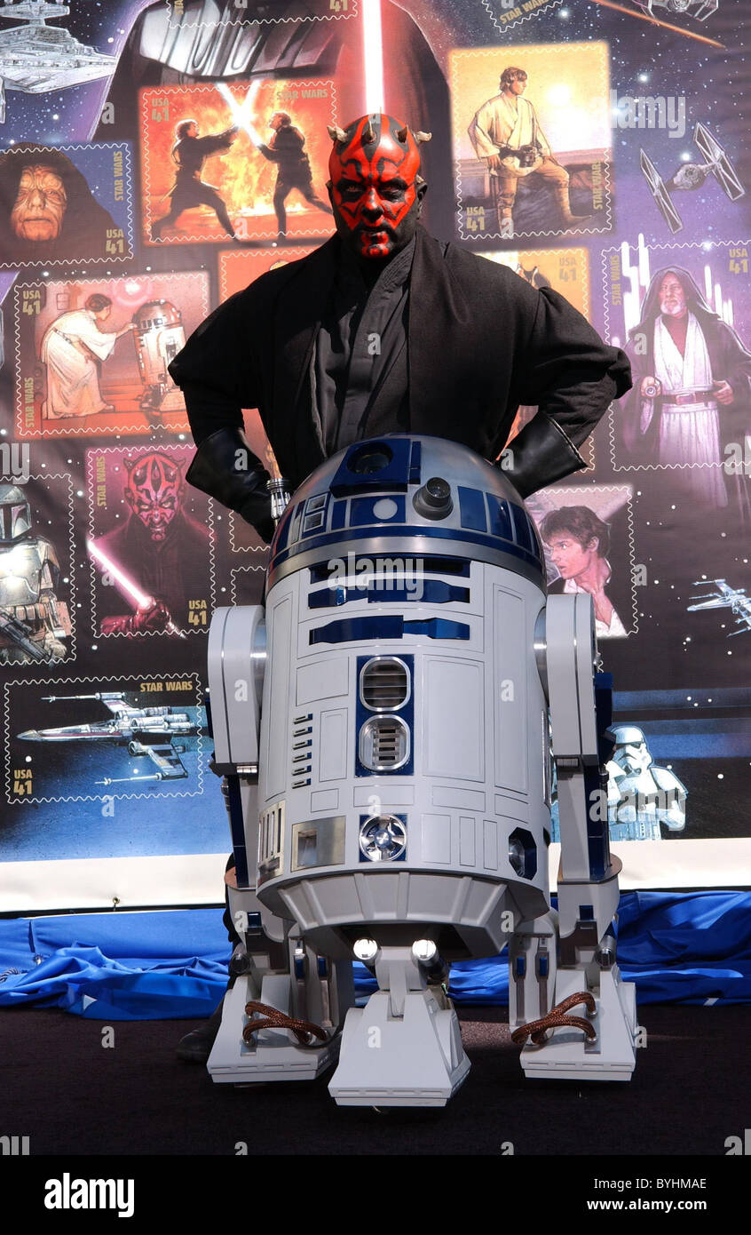 Darth Maul et R2D2 United States Post Office célèbre le 30e ...