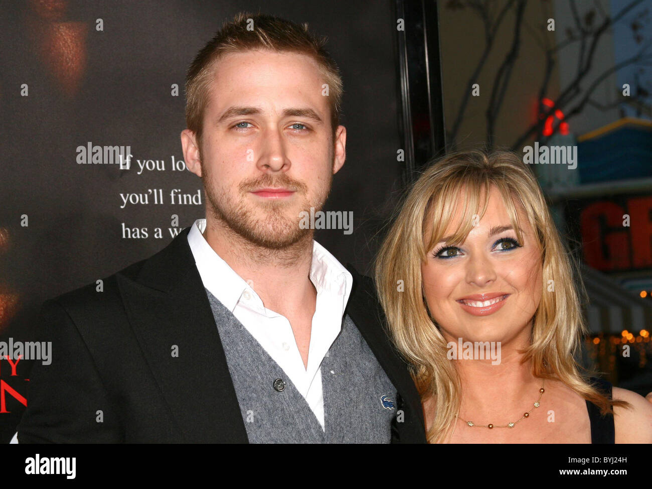 Ryan gosling and mandi gosling Banque de photographies et d’images à ...