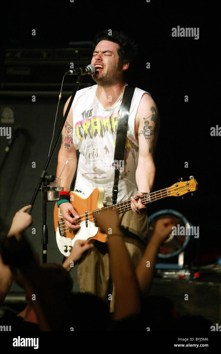 Fat Mike aka Mike Burkett American punk NOFX effectuer dans Star Live ...