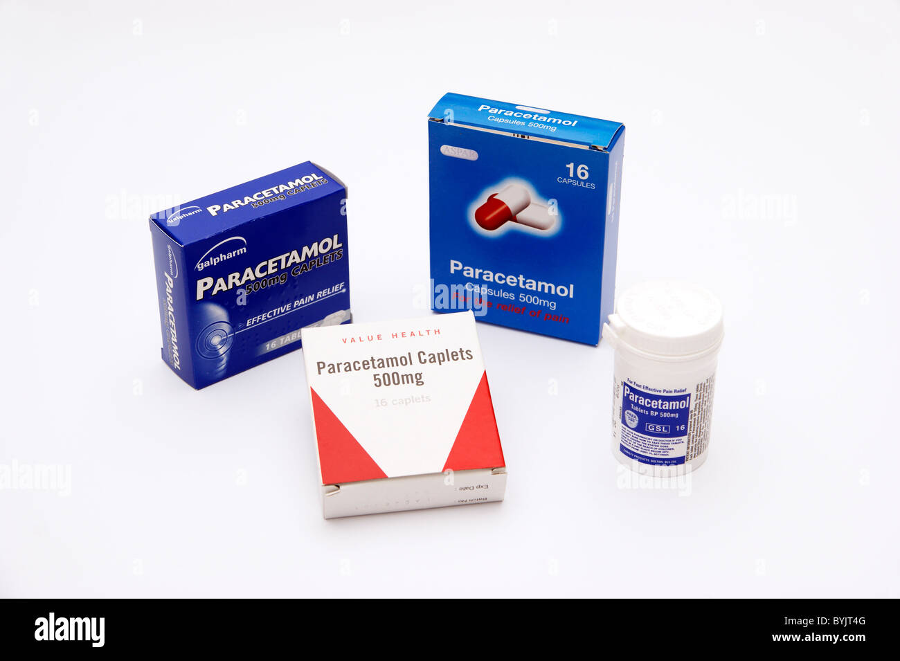 Paracetamol box Banque de photographies et d’images à haute résolution ...