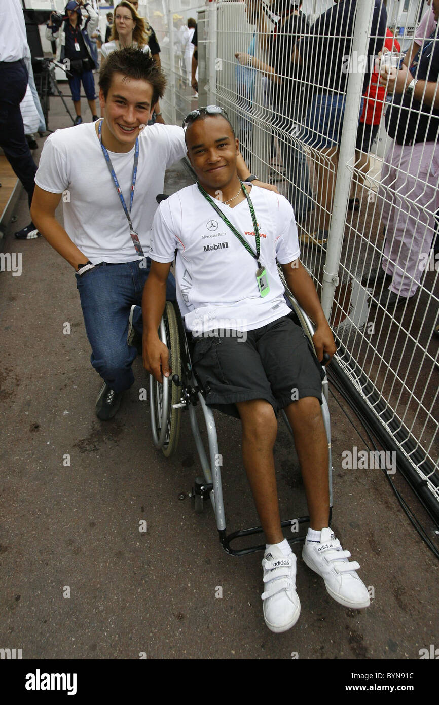 Nicholas hamilton brother lewis hamilton Banque de photographies et d ...