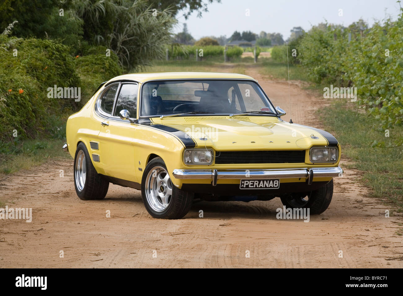 Un original et classic V8 Ford Capri Perana Photo Stock - Alamy
