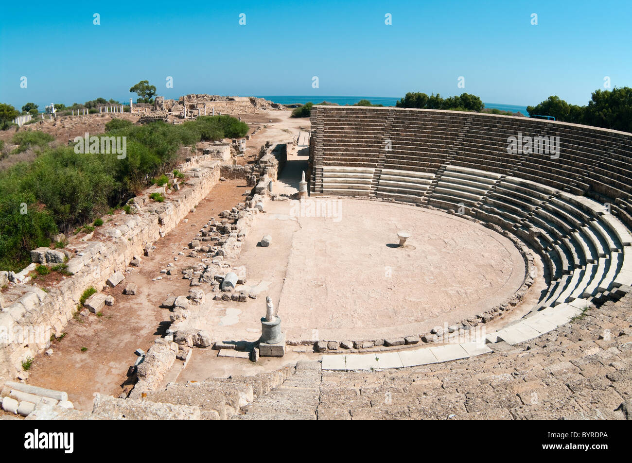 Salamis amphitheatre Banque de photographies et d’images à haute ...