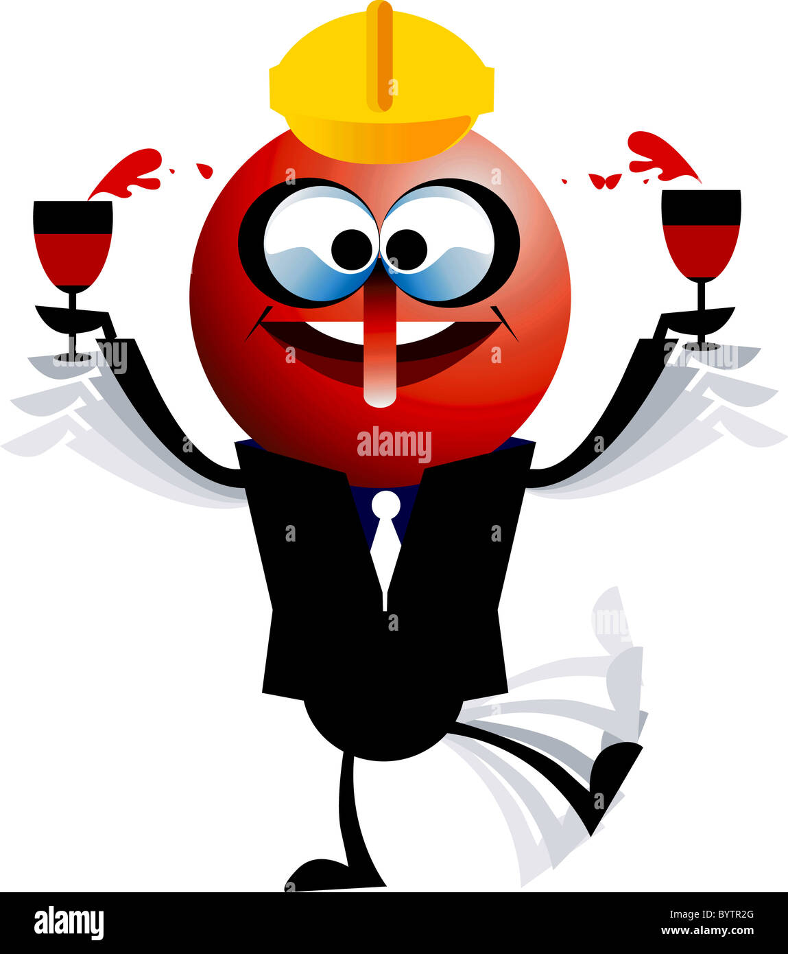 Cartoon wine Banque de photographies et d’images à haute résolution - Alamy