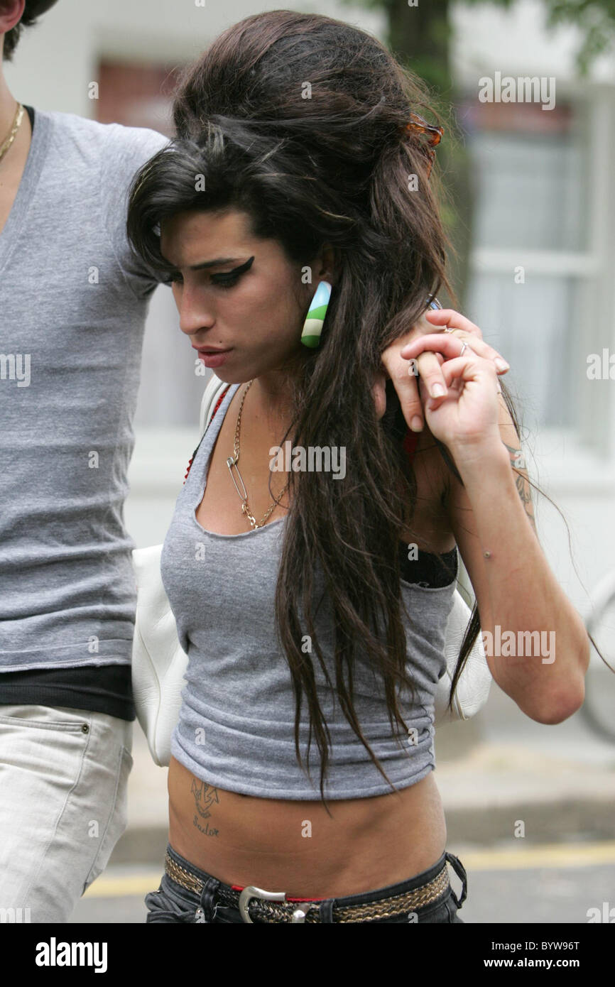 Amy winehouse blake fielder civil leave Banque de photographies et d ...