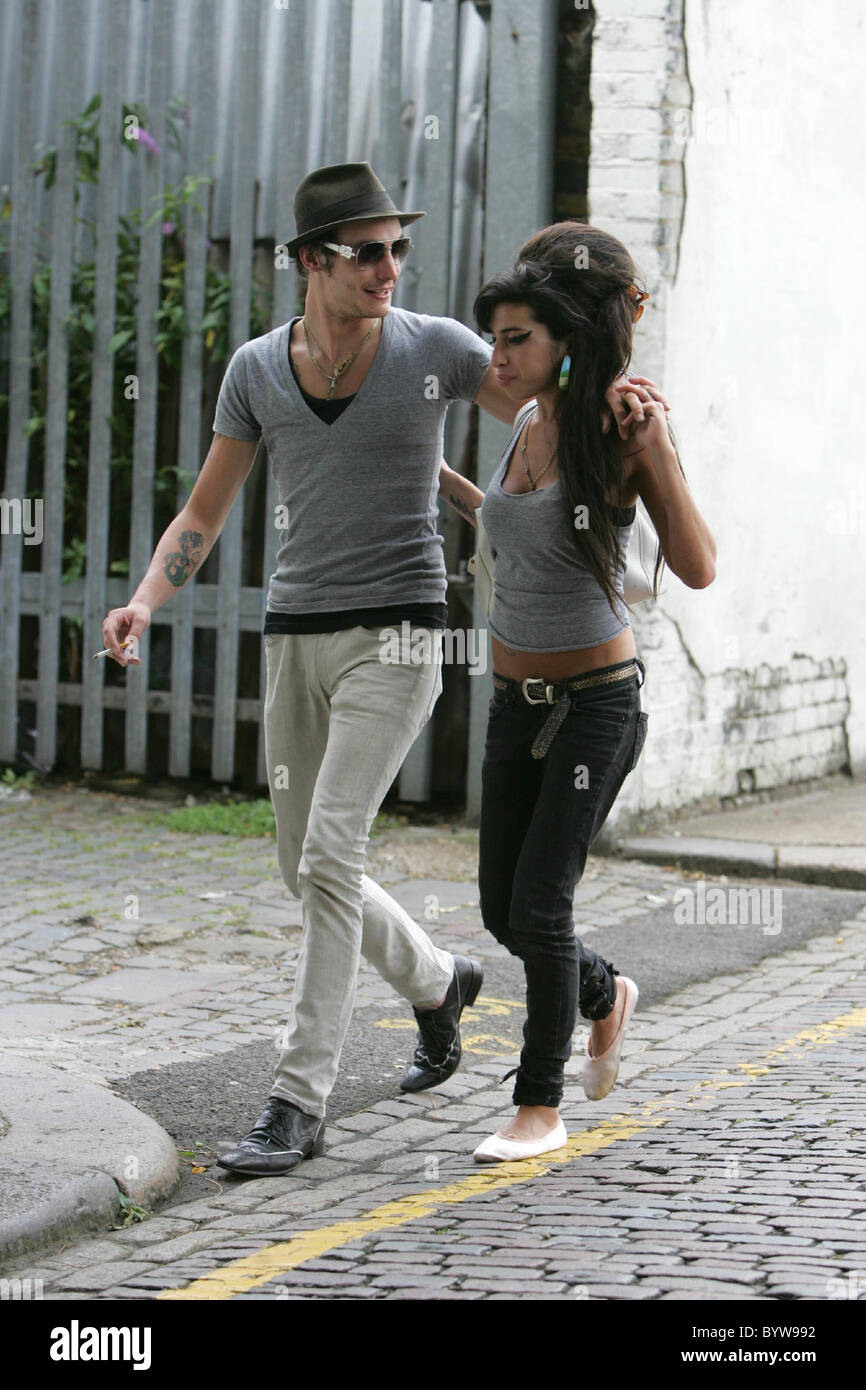 Amy winehouse blake fielder civil leave Banque de photographies et d ...