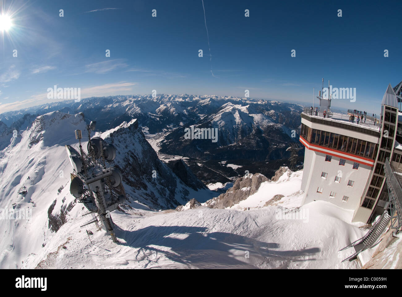 Weather station zugspitze Banque de photographies et d’images à haute ...