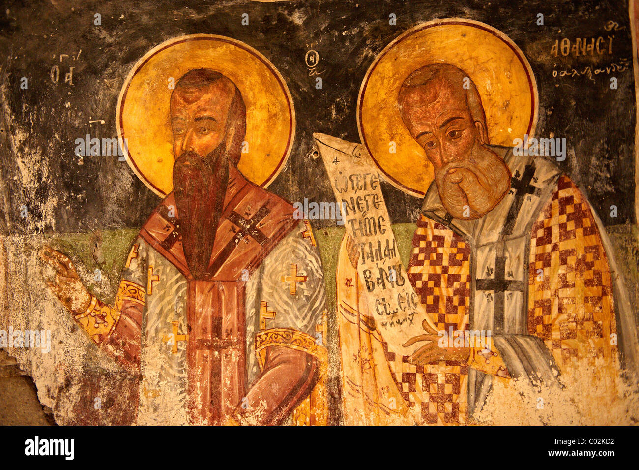 Fresque grecque orthodoxe Banque de photographies et d’images à haute ...