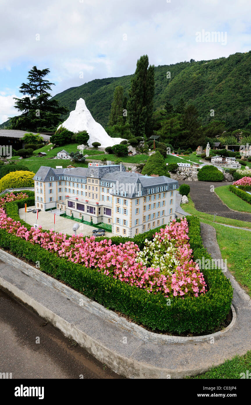 Swissminiatur in melide ticino switzerland Banque de photographies et d ...