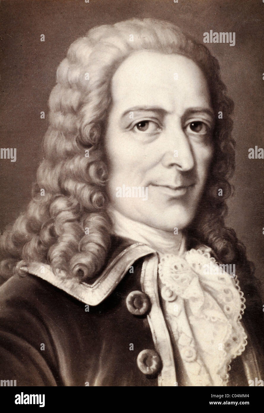 Voltaire portrait Banque de photographies et d’images à haute ...