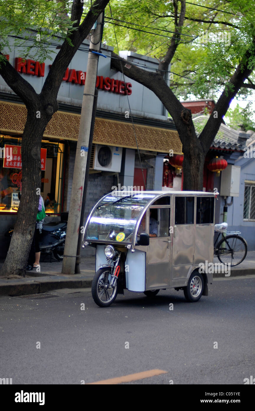 Pousse-pousse motorisé Beijing Chine Photo Stock - Alamy
