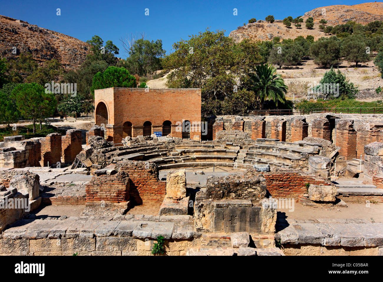 Roman ruins crete greece Banque de photographies et d’images à haute ...