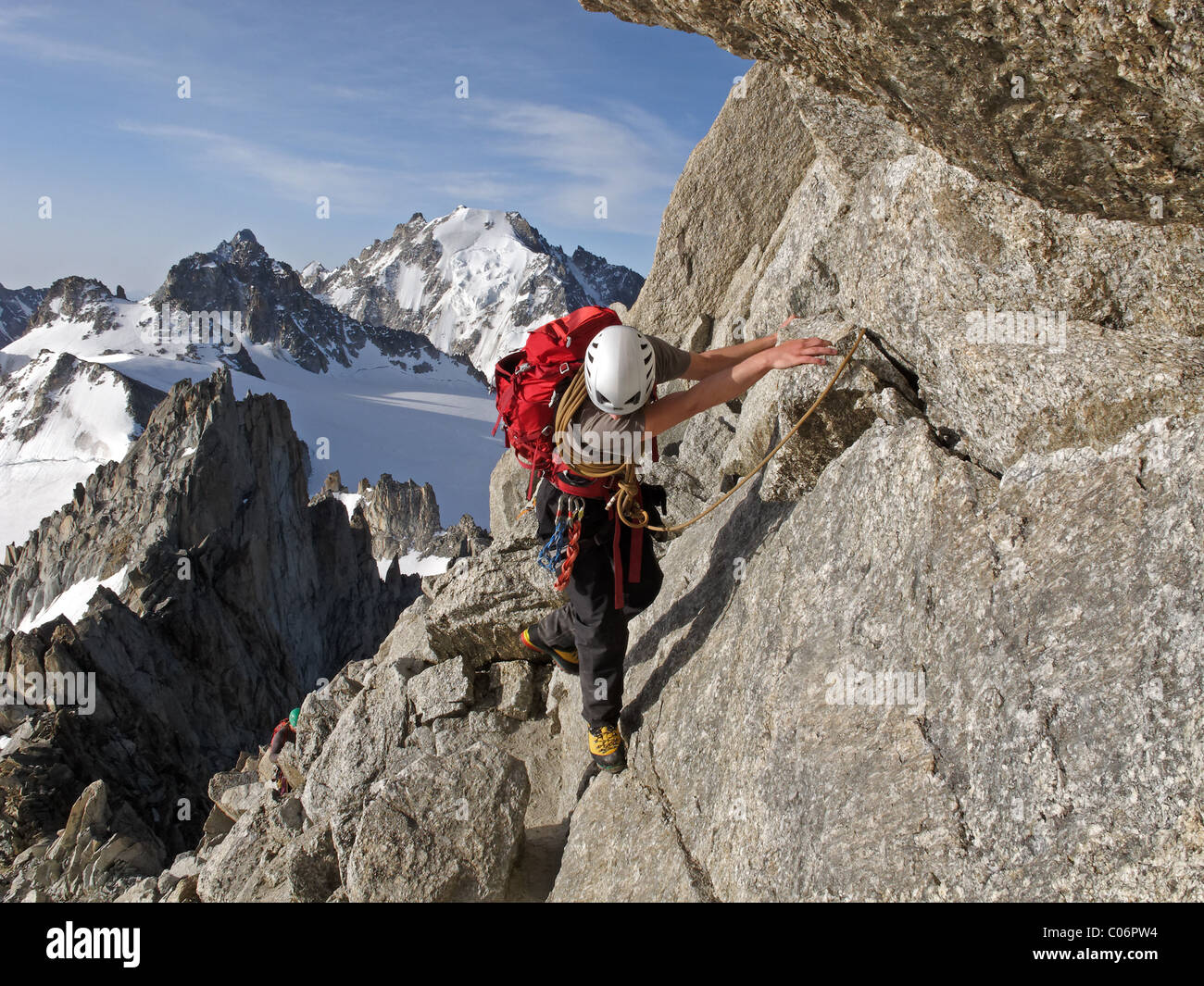 Aiguille du tour jonathan conville course Banque de photographies et d ...