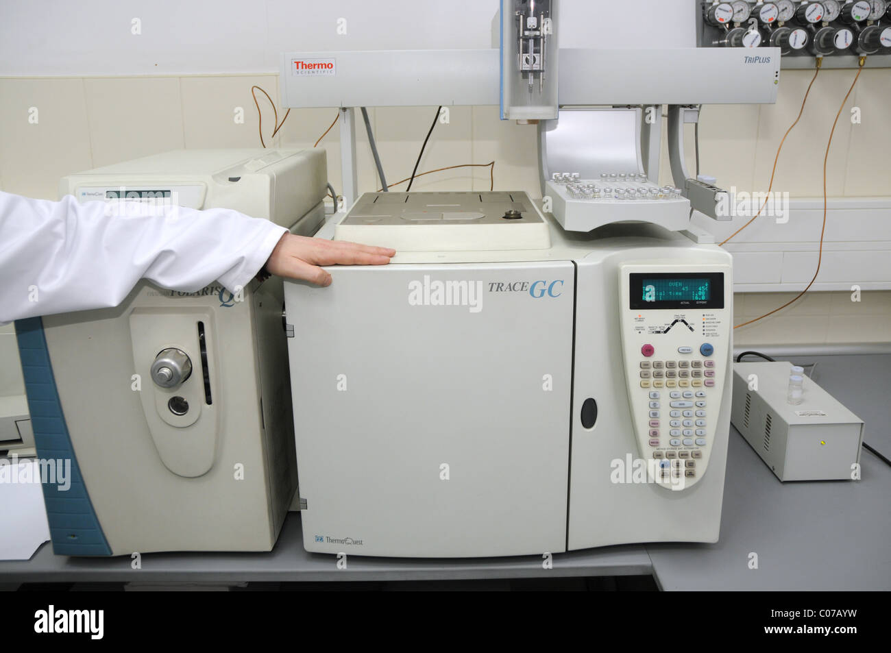 Chromatographie phase gazeuse Banque de photographies et d’images à ...