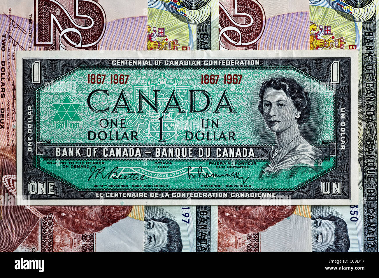 Billet en dollars canadiens Banque de photographies et d’images à haute ...